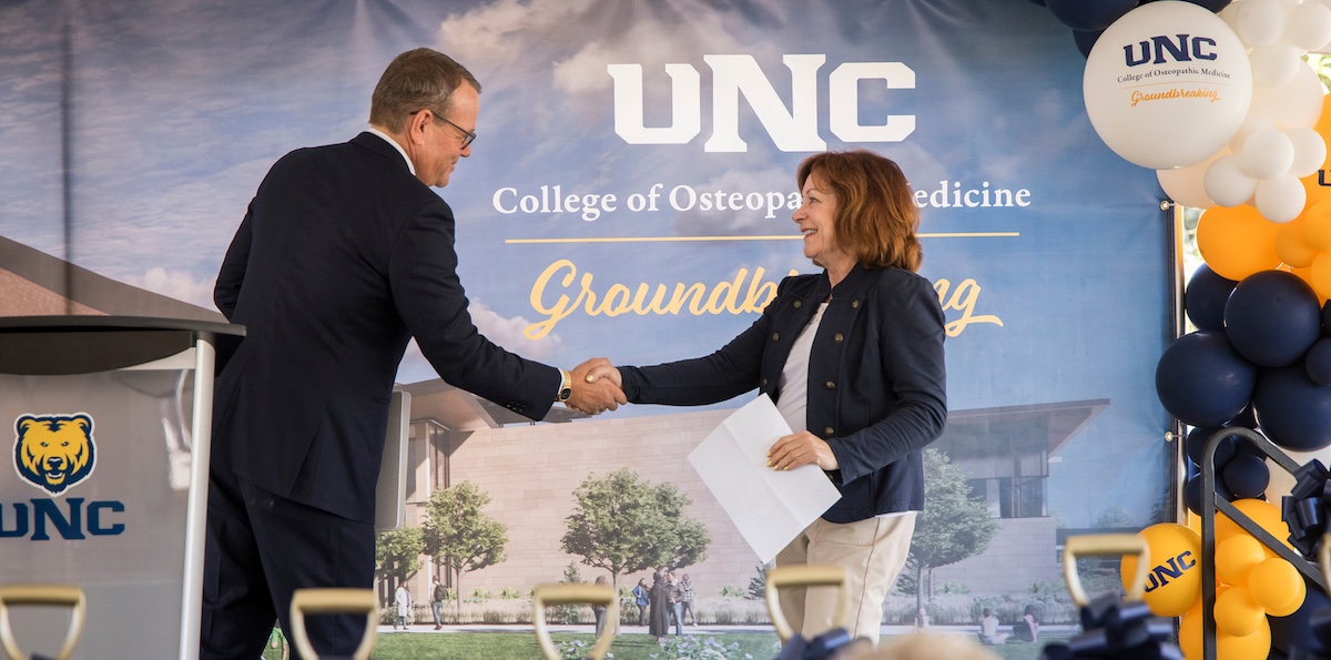PHOTOS: Momentous Groundbreaking of the College of Osteopathic Medicine ...